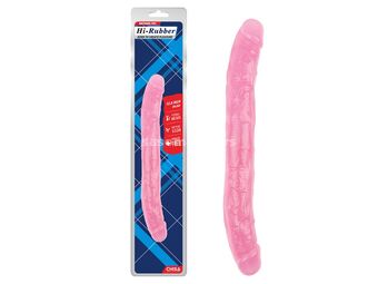 Roze dupli dildo 33cm