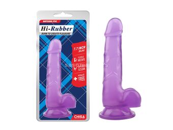 Ljubicasti realisticni dildo 20cm