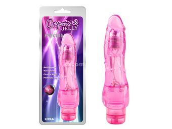 Roze Vibrator 20cm Precious Pink