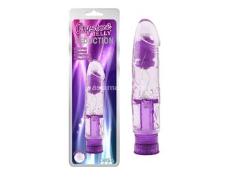 Ljubicasti Vibrator 16cm Seduction Purple