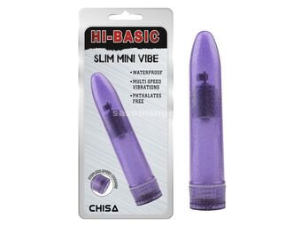 Ljubicasti vibrator Slim Mini Vibe Purple