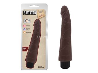 Mekani Realisticni Vibrator Flirtation Brown