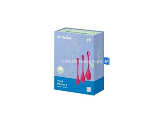 Set Vaginalnih Kuglica Satisfyer Yoni Power Red