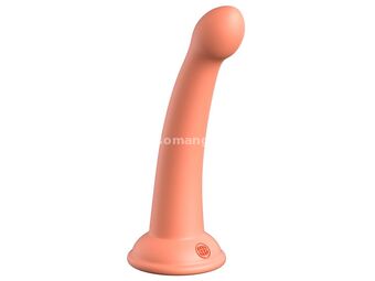 Narandžasti Silikonski Dildo Platinum Cured Silicone