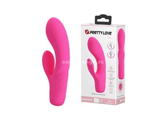 Savitljivi vibrator sa dodatnom stimulacijom klitorisa Tim