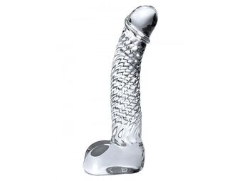 Stakleni dildo 17cm