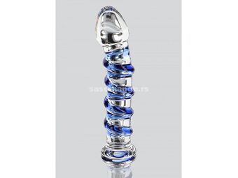 Stakleni dildo 18cm