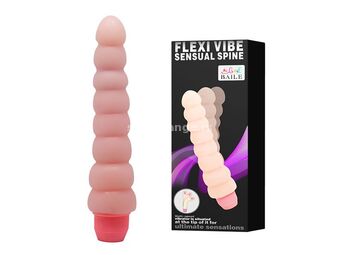 Rebrasti analni vibrator 16cm