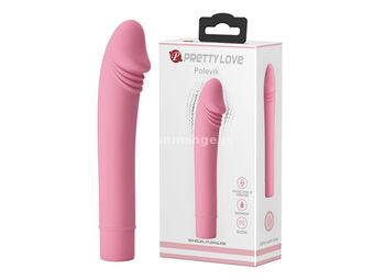 Realistični Silikonski Vibrator Polevik Pink