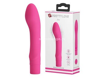 Roze silikonski vibrator za G tačku