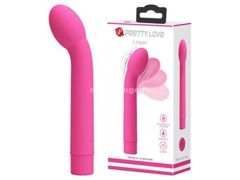 Savitljivi Vibrator za G tačku Logan Pink