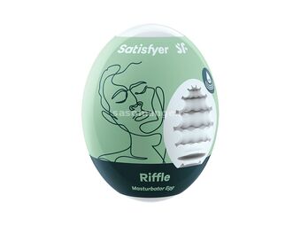 SATISFYER Masturbator Egg riffle