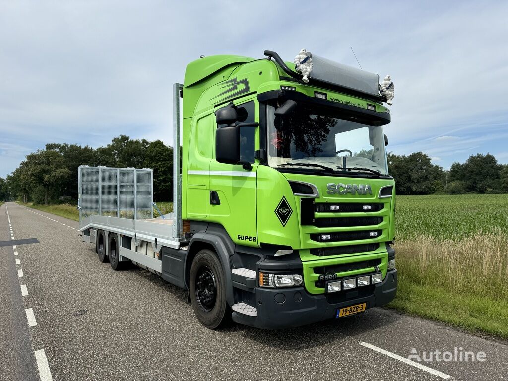 R520 V8 6X2 Machine Transporter / Oprij Vrachtwagen Euro 6 Autom kamion šasija < 3.5t