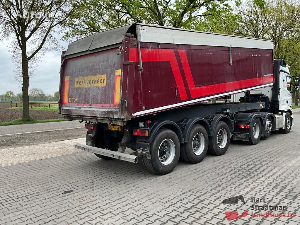 ATM OKA 17/27 3 Assen Geisoleerde Aluminium Kiptrailer poluprikolica kipera