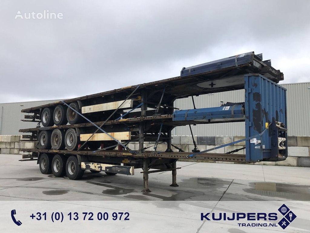 Krone SD Profi Liner / Stacked Pack 3 Trailers poluprikolica platforma