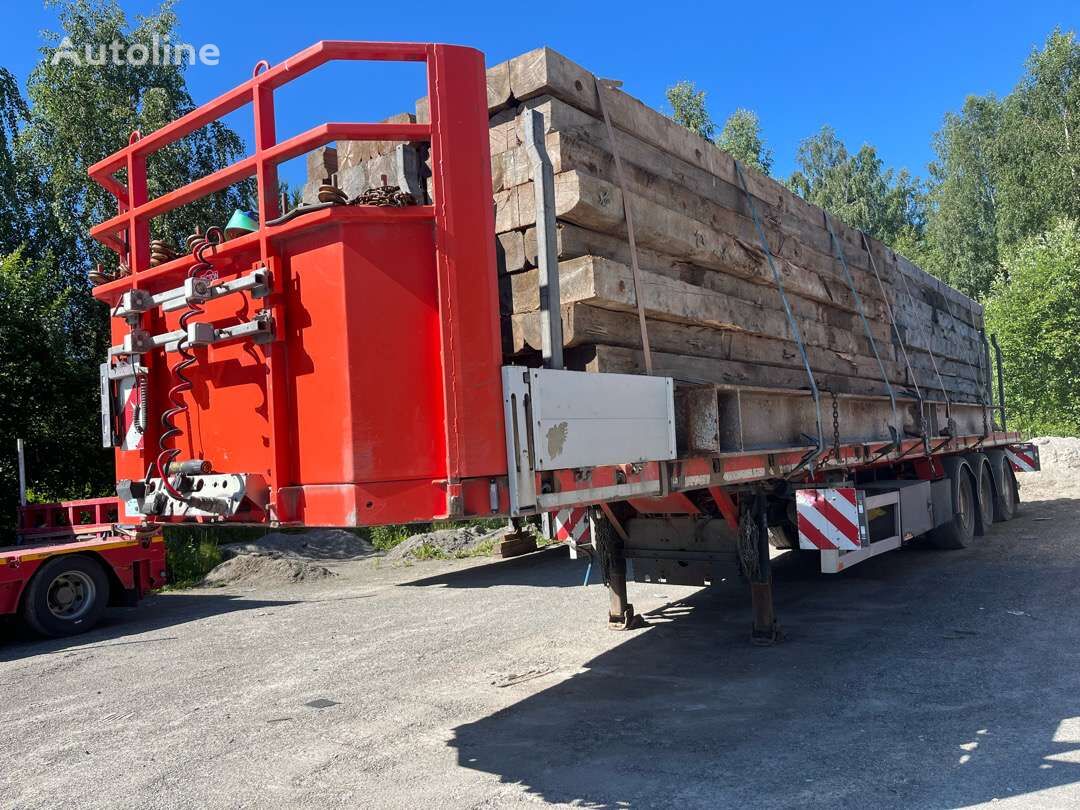 Prodaje se Pacton 73135 poluprikolicu za prevoz drva na aukciji