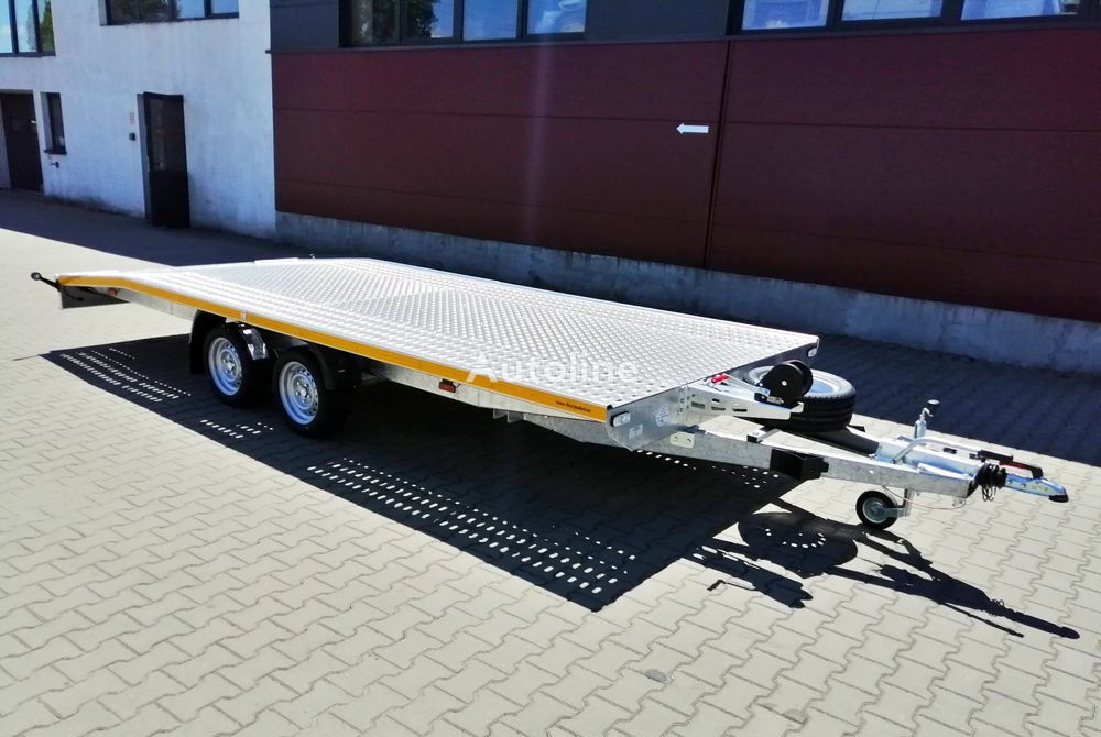 Nova Besttrailers REBEL (Jupiter) 5,0 x2,1 2700 kg przyczepa ze skośnym fragmentem prikolica autotransportera