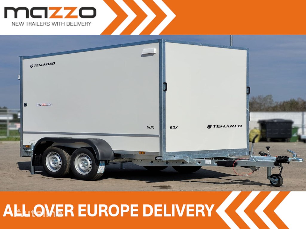 Nova Temared BOX 3015/2C 300x150x180cm Closed box trailer VAN GVW 2000kg prikolica furgon