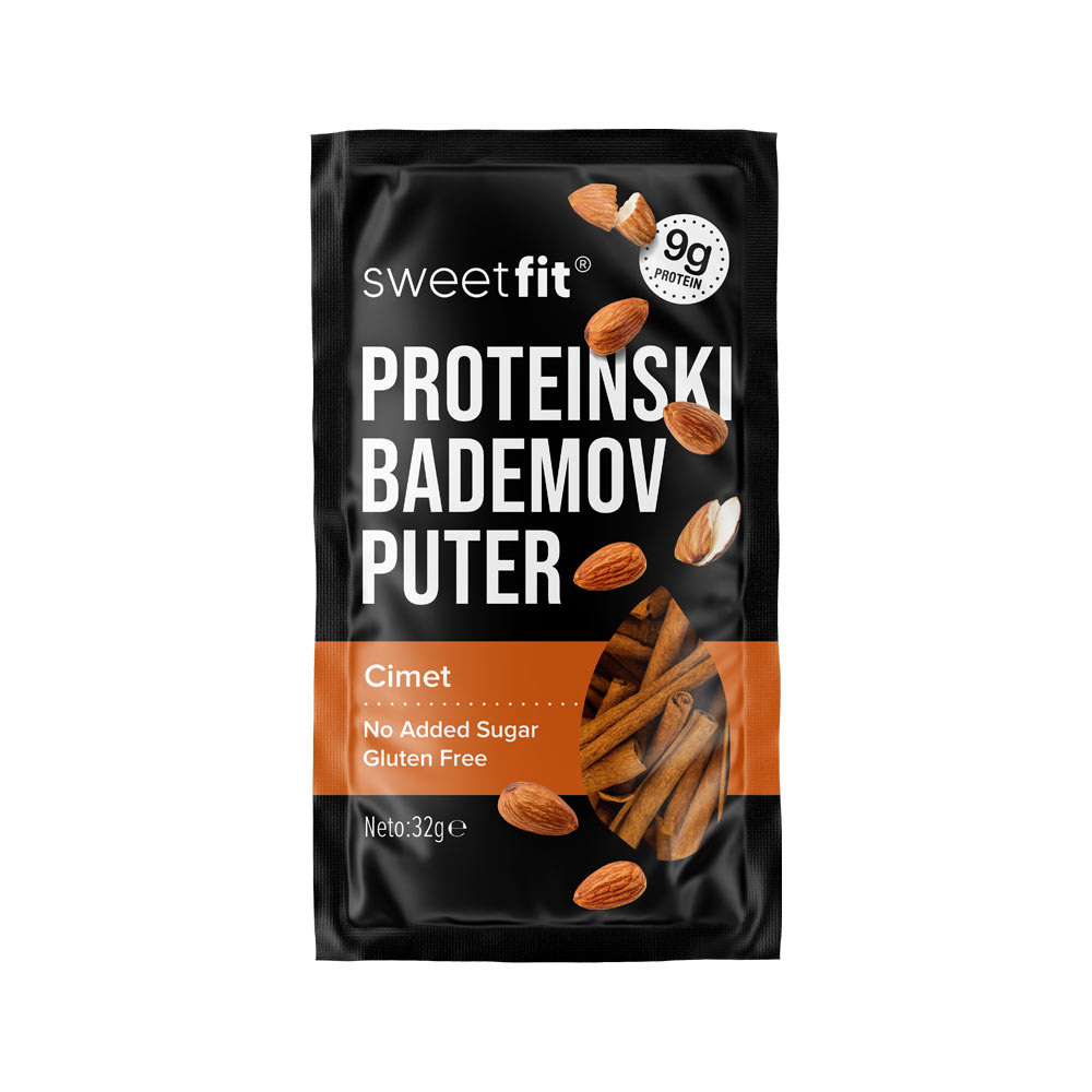 PROTEIN Bademov puter sa cimetom – 10 kom