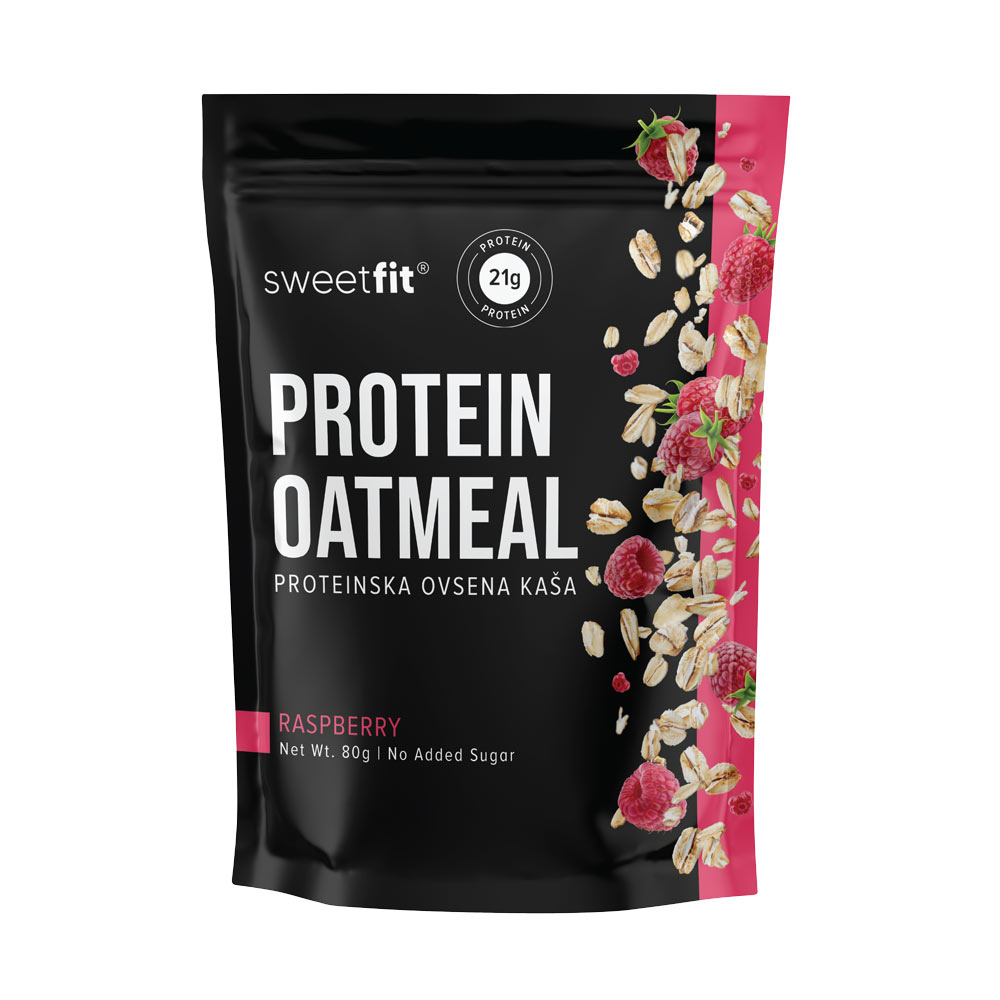 PROTEIN Oatmeal Raspberry – 12 kom