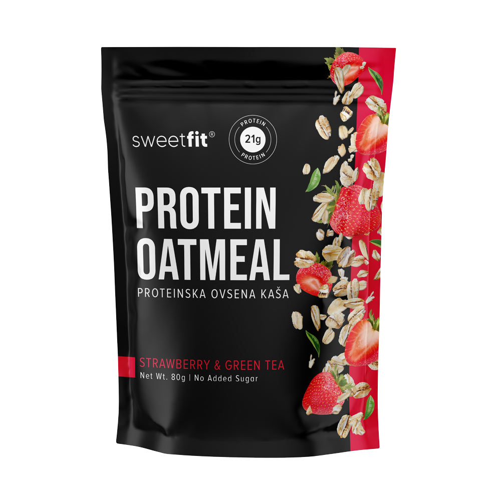 PROTEIN Oatmeal Strawberry – 12 kom