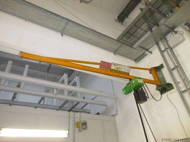 Wall Slewing Crane Slewing Crane Chain Hoist
Demag KBK Kran Drehkran Hallenkran 3m Demag KBK2 125 Kg + Stahl Kettenzug