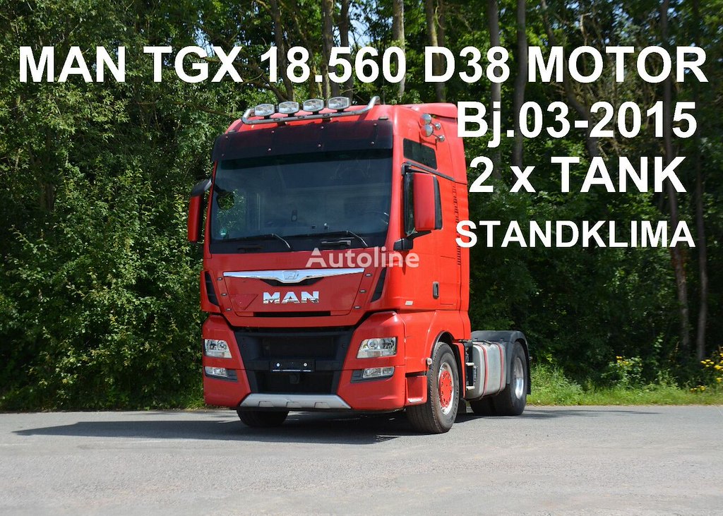 MAN TGX 18.560 tegljač