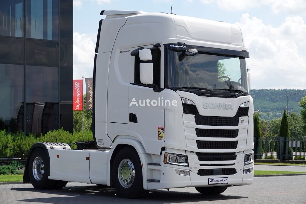 Scania S 450 / RETARDER / I-PARK COOL / OPONY 100 % / SPROWADZONA / PO tegljač