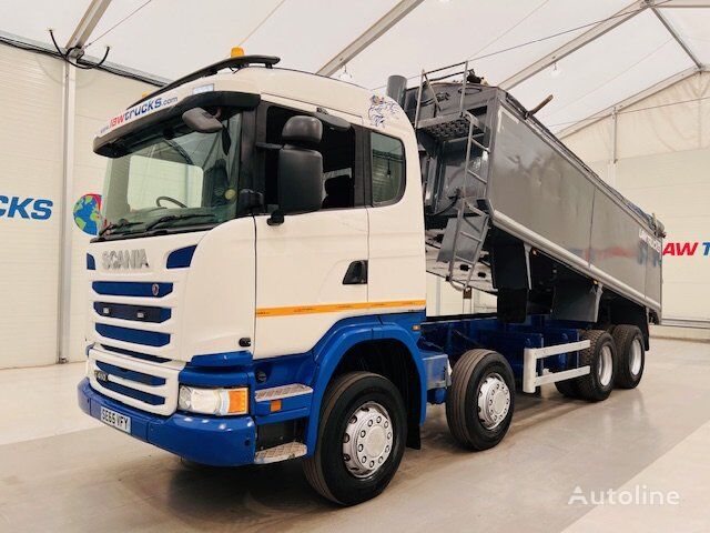 Scania G410 8x4 Sleeper Cab Tipper Manual kiper