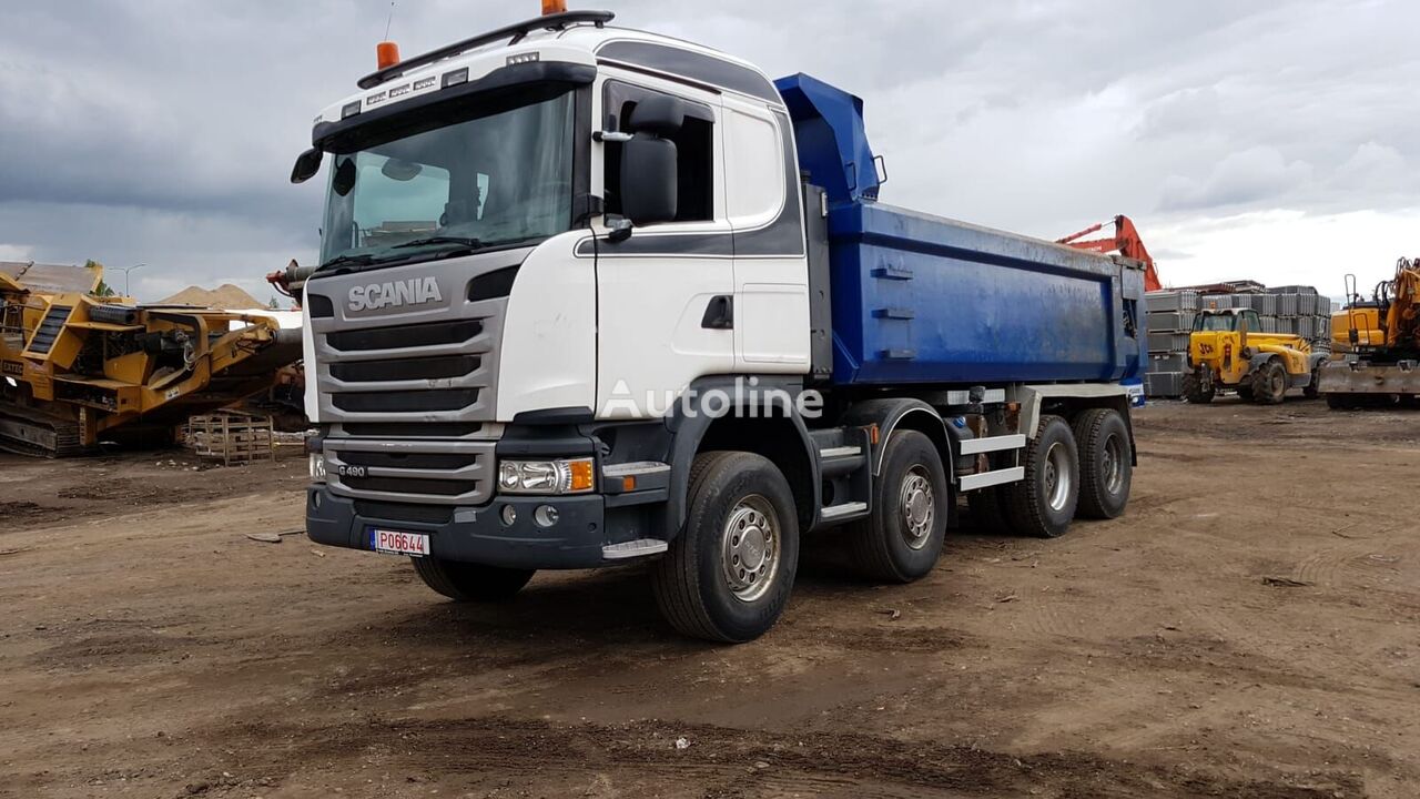 Scania G490 8×4 kiper