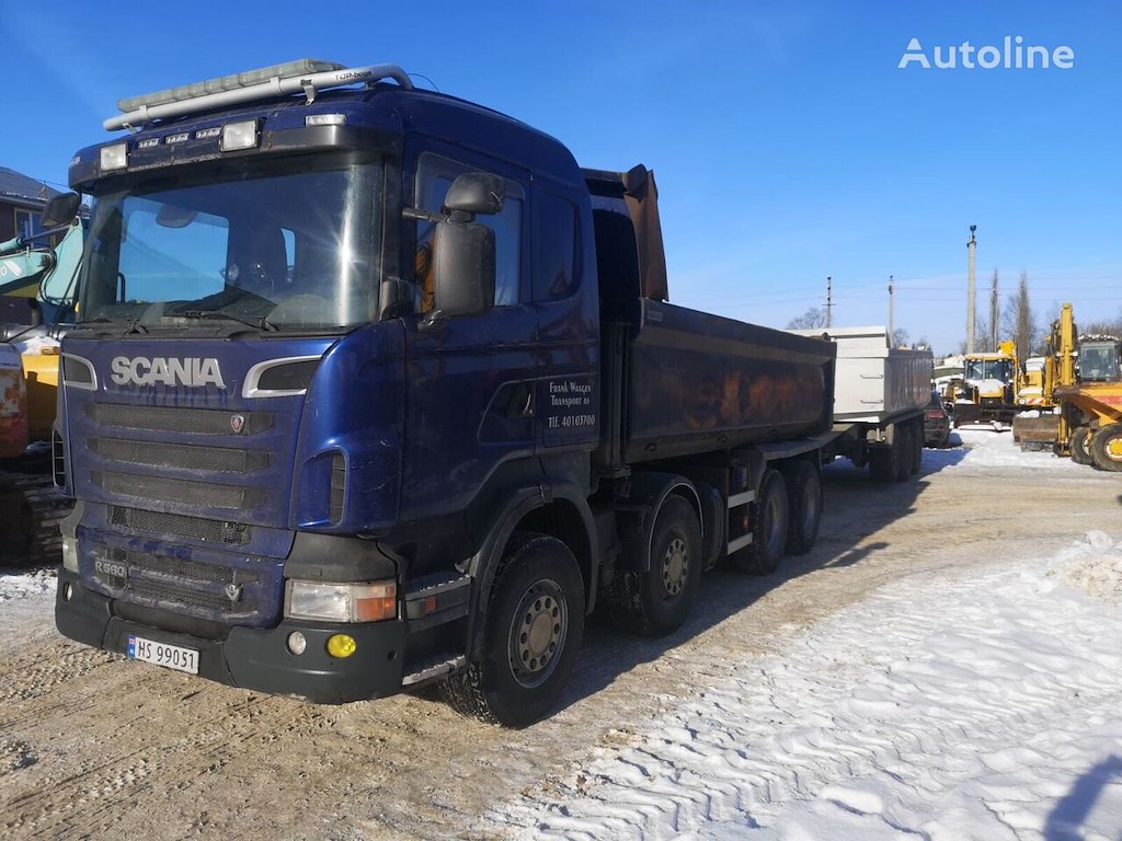 Scania R560 8×4 kiper