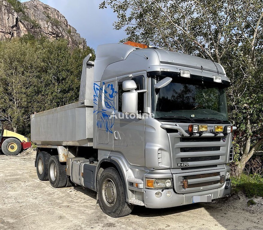 Scania R470 *FULL STEEL *RETARDER *MANUAL kiper