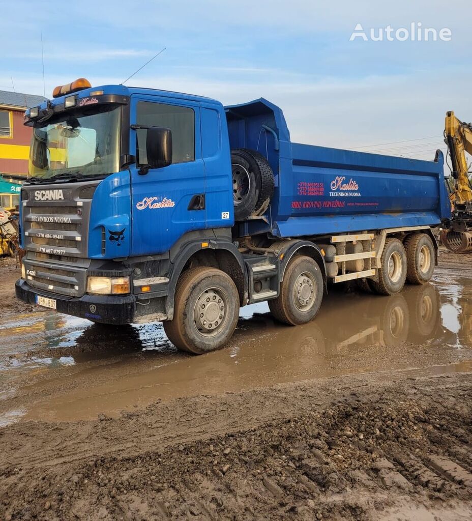 Scania R420 8×4 kiper