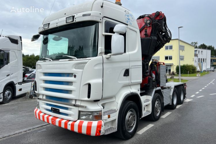 MAN R480 8x4 FASSI660 SZM/Pritsche kiper