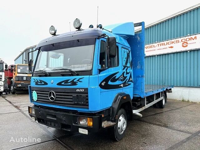 Mercedes-Benz LK 817L (6-CILINDER) SLEEPERCAB WITH OPEN BOX (6 GEARS MANUAL GE kamion s ravnom platformom