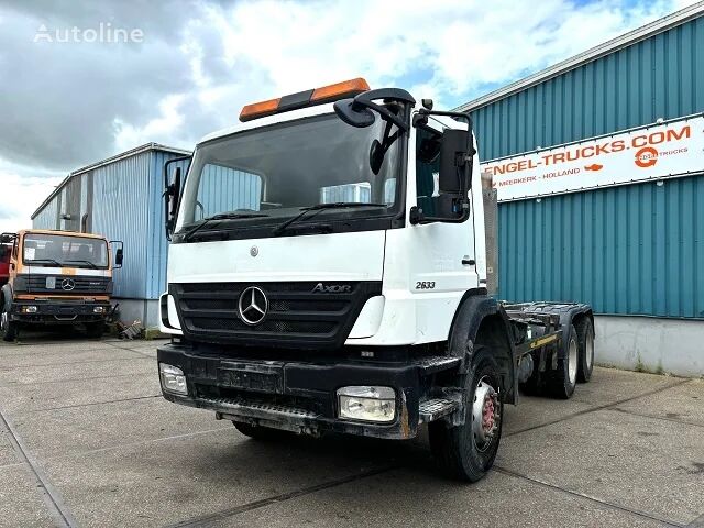 Mercedes-Benz Axor 2633 (RHD) 6x4 FULL STEEL CHASSIS (V6 ENGINE / ZF-MANUAL GE kamion šasija