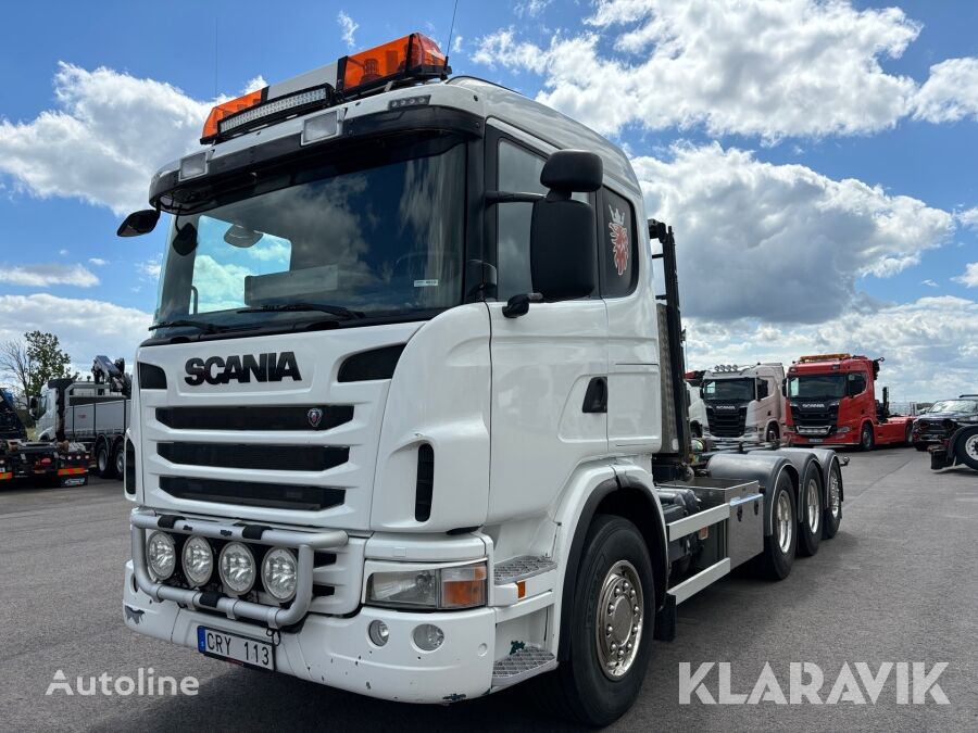 Prodaje se Scania G480LB8X4*4HSA rol kiper sa kukom na aukciji