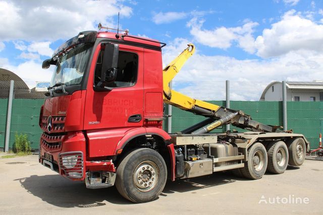 Mercedes-Benz 3251 8x4 BL - PALFINGER P24A mit SCHADEN Nr: 490 kamion rol kiper