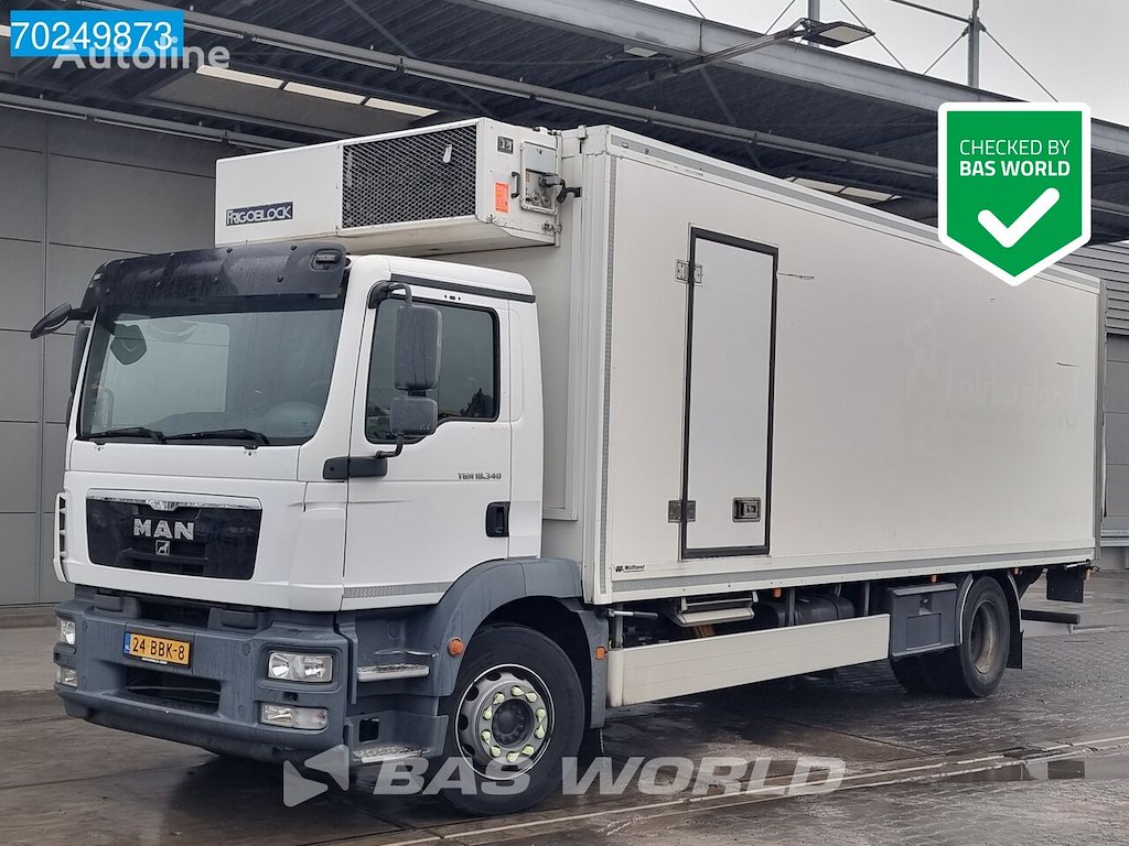 MAN TGM 18.340 4X2 NL-Truck Frigoblock FK 25SL Ladebordwand EEV kamion hladnjača