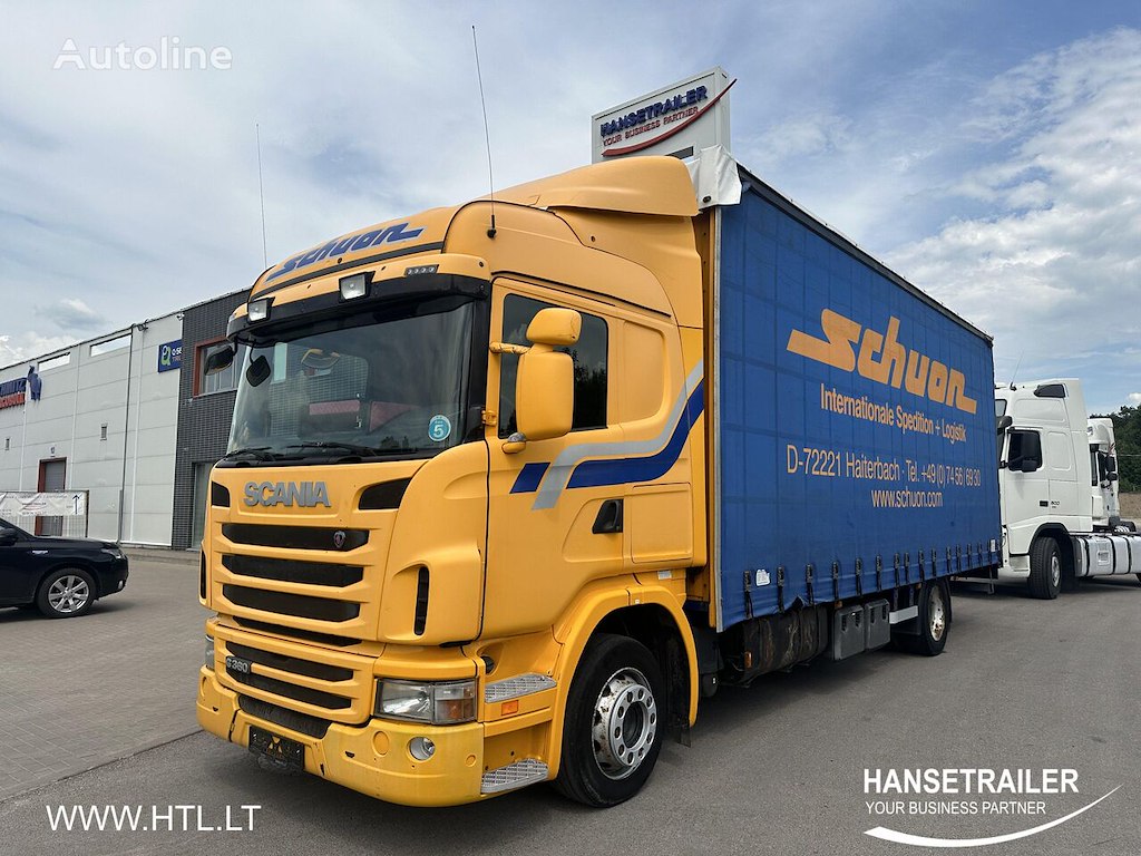 Scania G 360 kamion sa klizna zavesa cerada