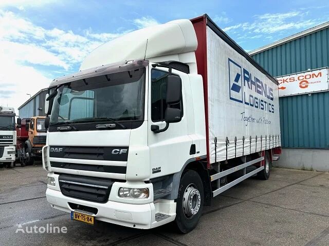 DAF CF 75 250 4x2 WITH CURTAINSIDE BOX, SLIDING ROOF AND D'HOLLANDIA kamion sa klizna zavesa cerada