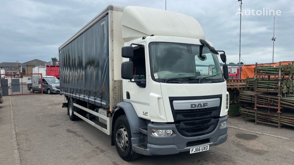 Prodaje se DAF LF 220 18 TONNE EURO 6 kamion sa kliznom ceradom na aukciji