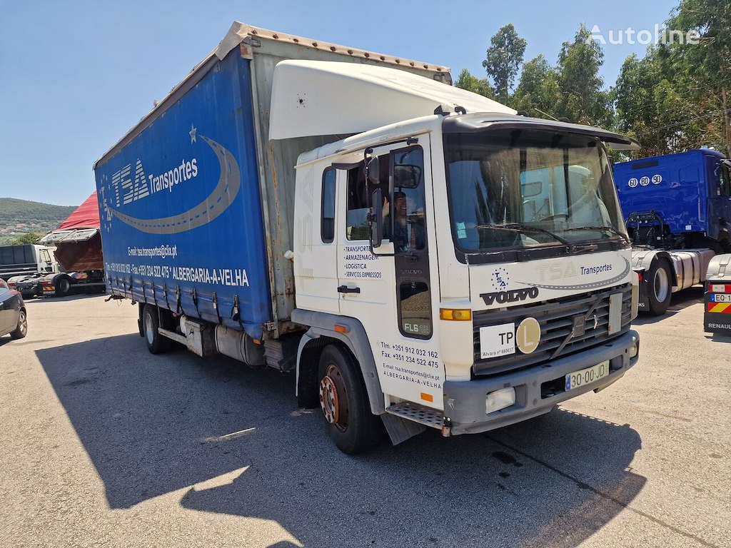 Volvo FL 612 kamion sa klizna zavesa cerada