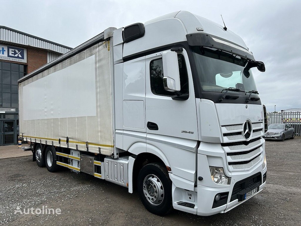 Mercedes-Benz ACTROS 2545 *EURO 6* GIGASPACE 26 TONNE CURTAINSIDE DRAWBAR 2019 kamion s ceradom