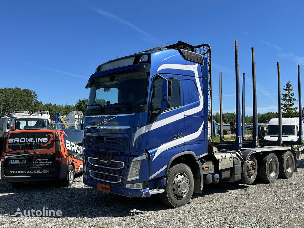 Prodaje se Volvo FH 540 8X4 kamion za prevoz drva na aukciji