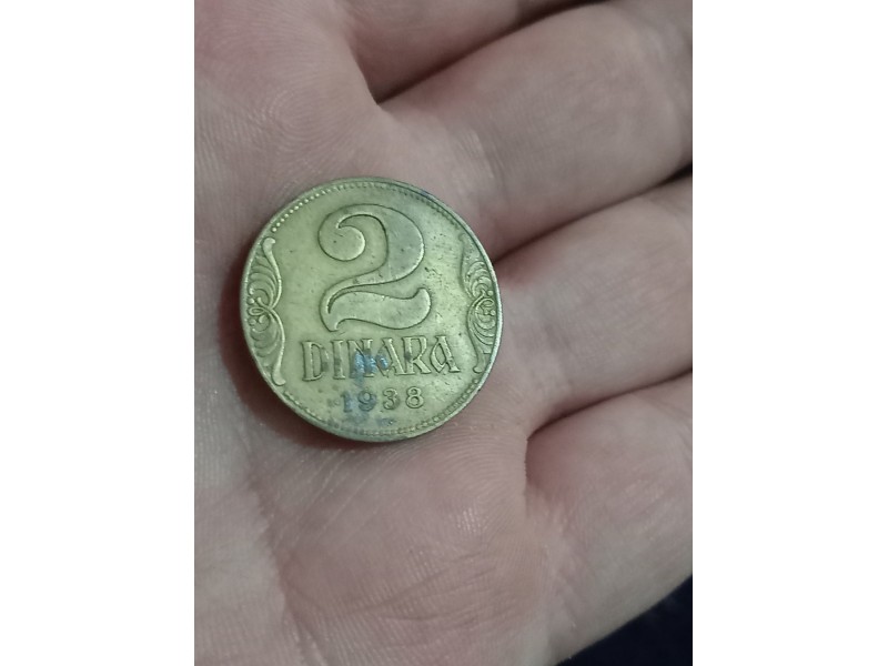 2 dinara 1938