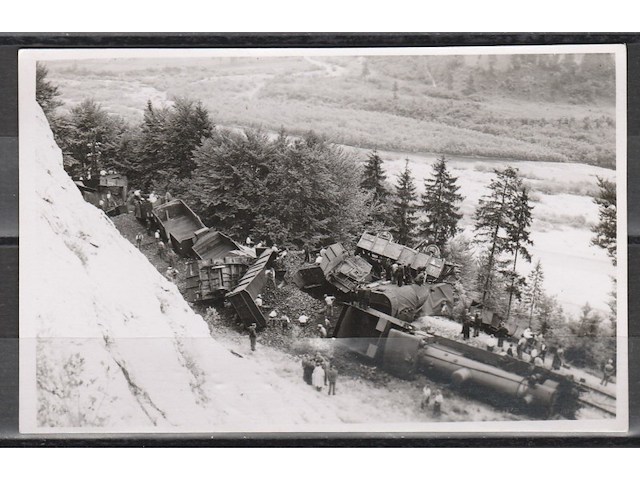 Slovenija - Jesenice / Zeleznicka nesreca / 1944