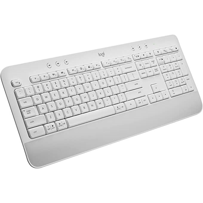 Logitech K650 Signature Keyboard Off-White, US