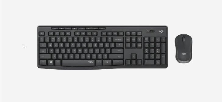 Logitech MK295 Silent Wireless Desktop Graphite YU