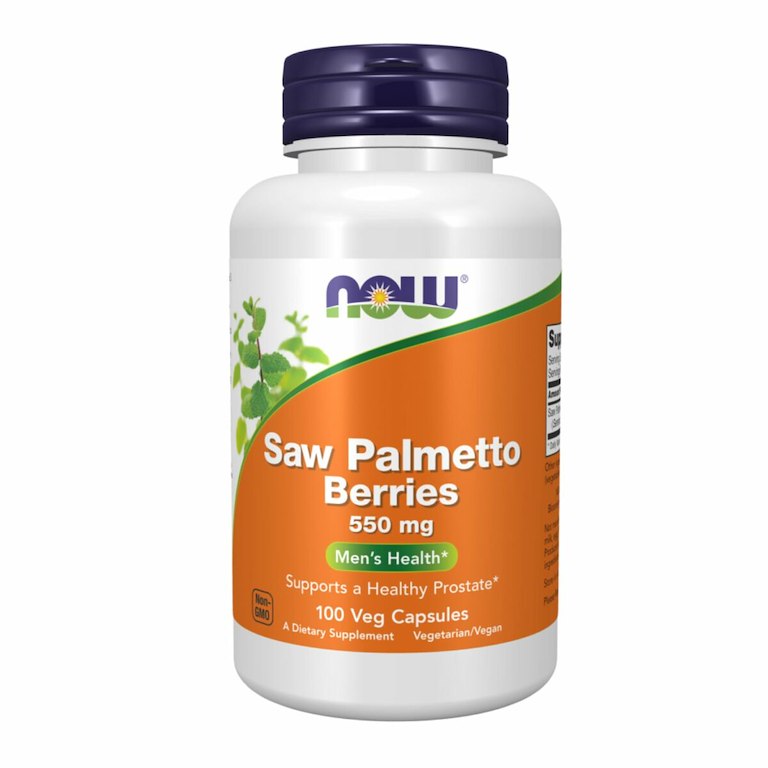 Now Saw Palmetto Berries 550mg 100 kapsule